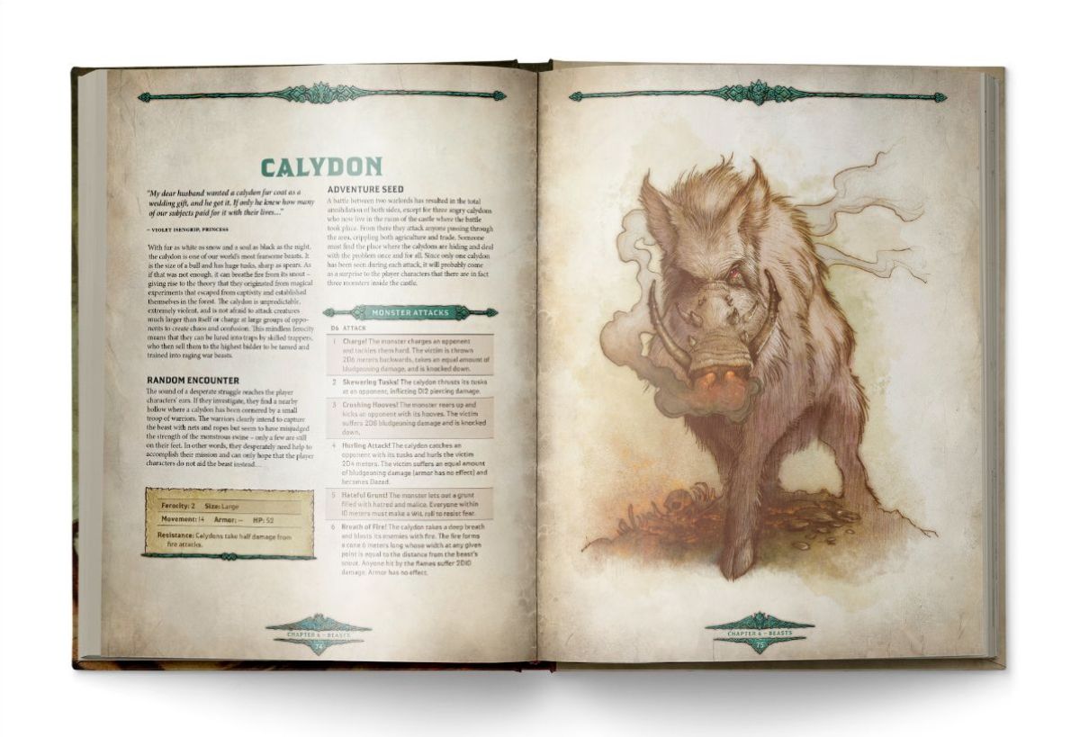 Free League Publishing - Dragonbane RPG: Bestiary #FLF-DGB010 ...