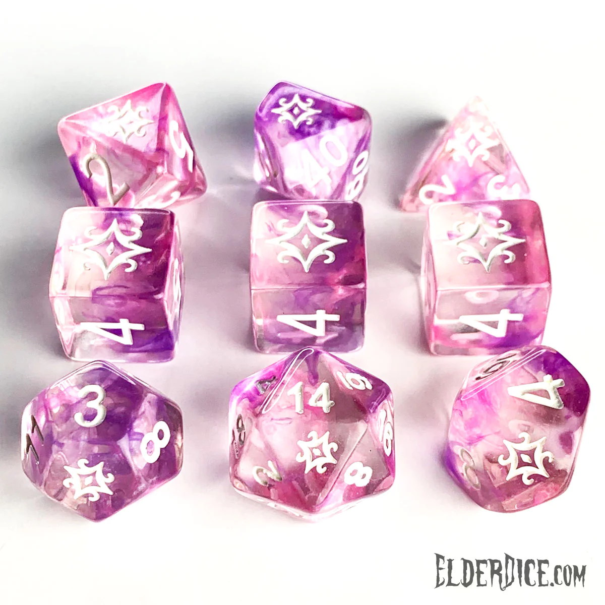 Infinite Black - Elder Dice: Polyhedral Set: Star of Azathoth ...