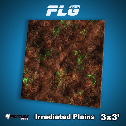 Frontline Gaming - FLG Mats: Irradiated Plains (3x3) #FLG Mats ...