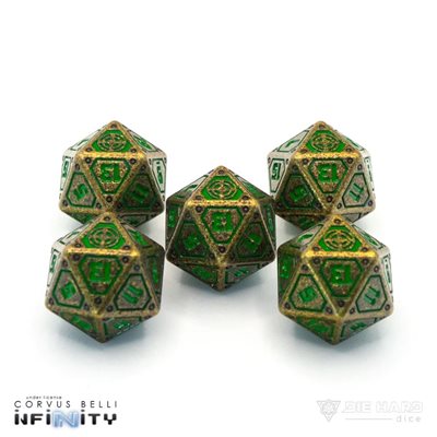Corvus Belli - Infinity D20 Set: Ariadna #DHDW5001018 [810060781012]