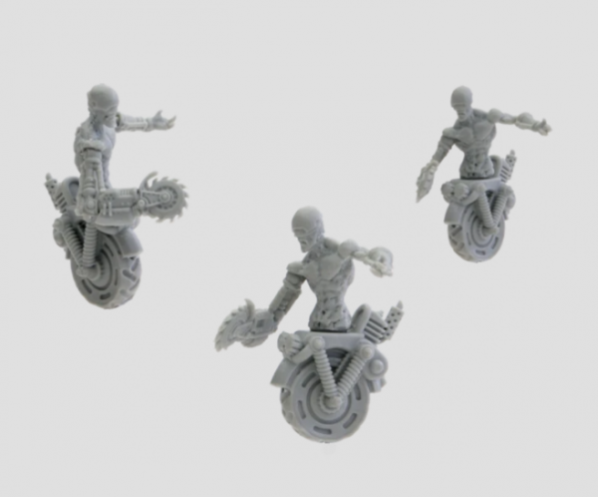 MaxMini - MaxMini: 28mm Miniature: Monowheel Androbot (1) #TTCMMX-FIG ...