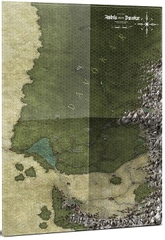 Modiphius Entertainment - Symbaroum: Ambria & Davokar Map (Hexagon ...