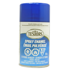 Testors - Testors Enamel Spray- Gloss: Dark Blue #1211C TES1211 ...