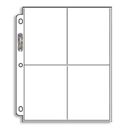 Ultra Pro - Ultra Pro: 4 Pocket Pages (100) #204D [74427814182]